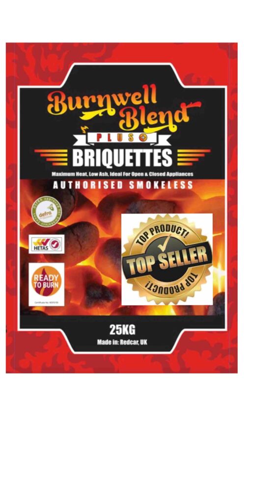 Burnwell Plus Smokeless Fuel 25kg – Glossop Coal and Log Supplies